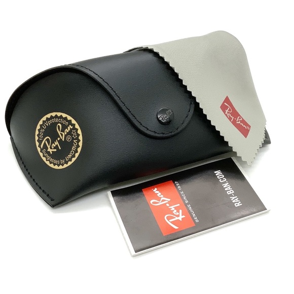 Ray-Ban | Other | Special Edition Rayban Framed Rugged Black Leather ...